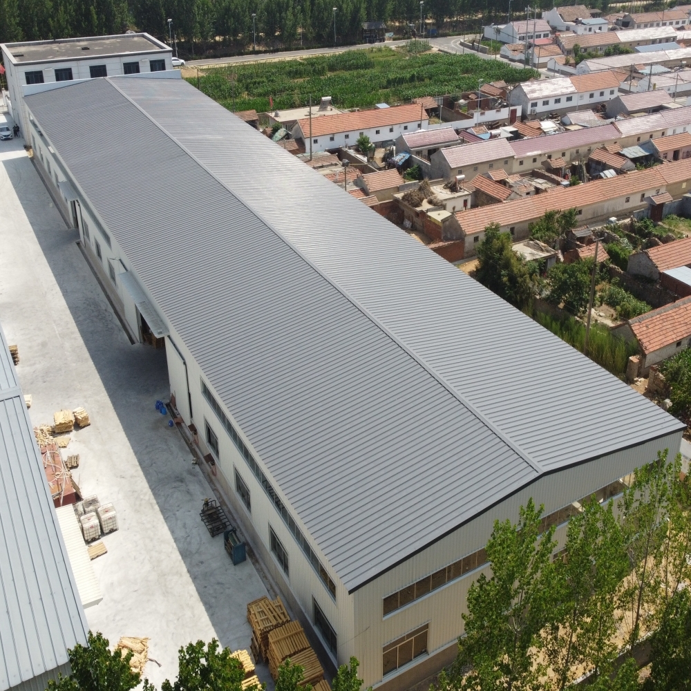 Prefabricated Fireproof Steel Frame Warehouse Building Q235B Q355B