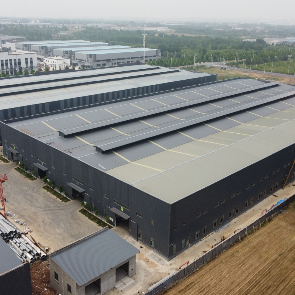 Steel Structure Garment Factory Building Multi Spans Workshop