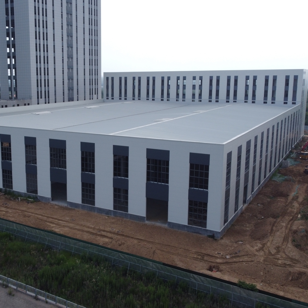Prefabricated Steel Office Building Solution for Corporate Use