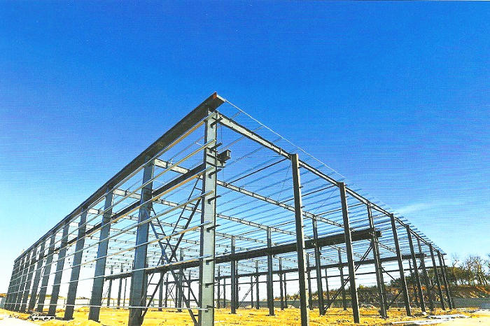 Steel Prefabricated Warehouse Building / Large Span Steel Frame ...