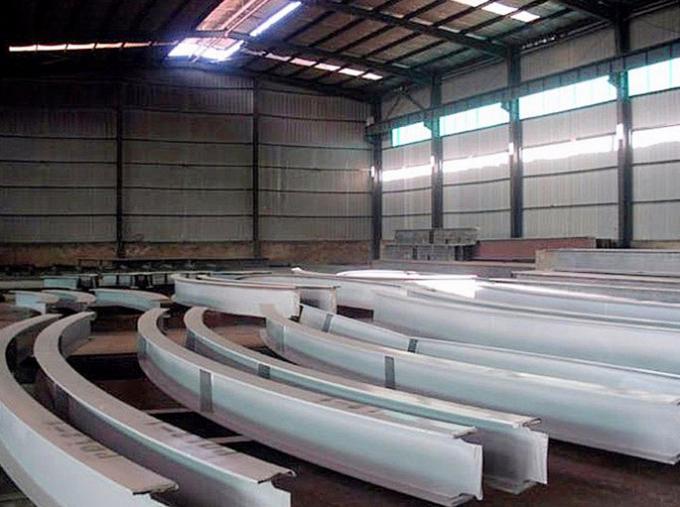Arch Roof Steel Workshop | Curved Metal Building Construction