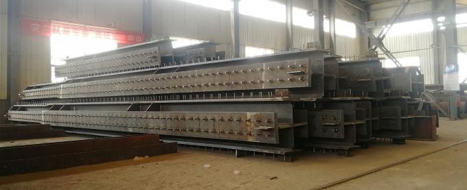 Hot Dip Galvanized Prefabricated Steel Structure Cross Column