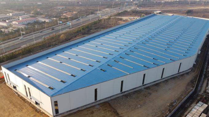 Custom Pre-Engineered Steel Structure Building with Parapet Wall