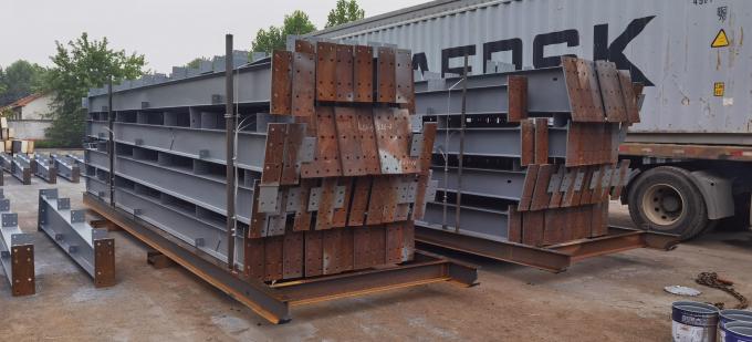 Custom Steel Beam Column for Prefab Workshop Construction